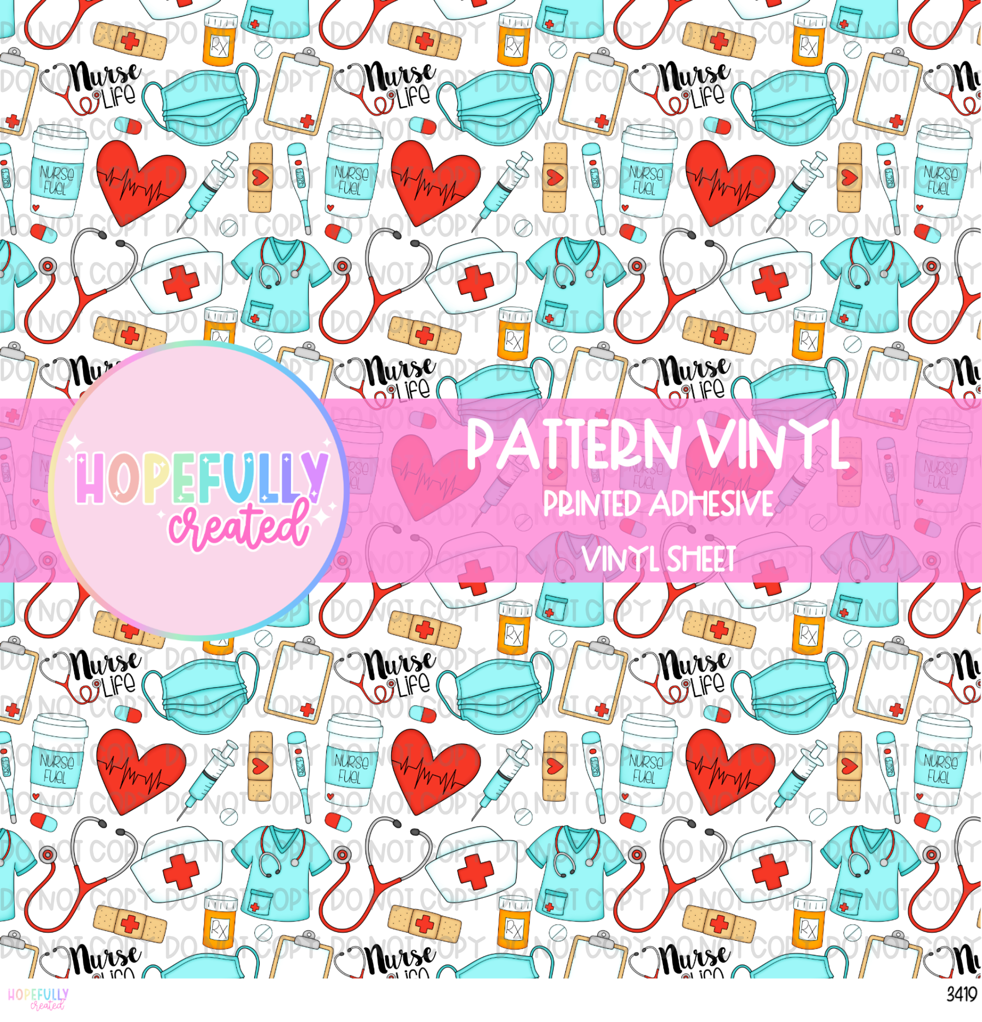 Nurse Life Vinyl Collection - 3419 – Hopefully Created