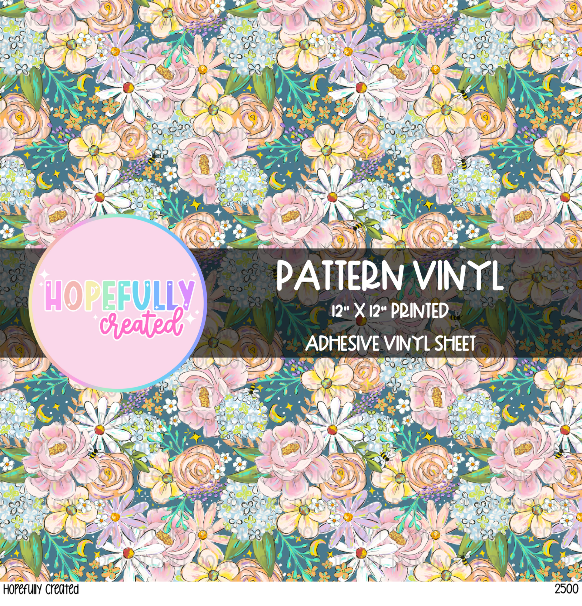 Floral Vinyl Collection - 2500 – Hopefully Created
