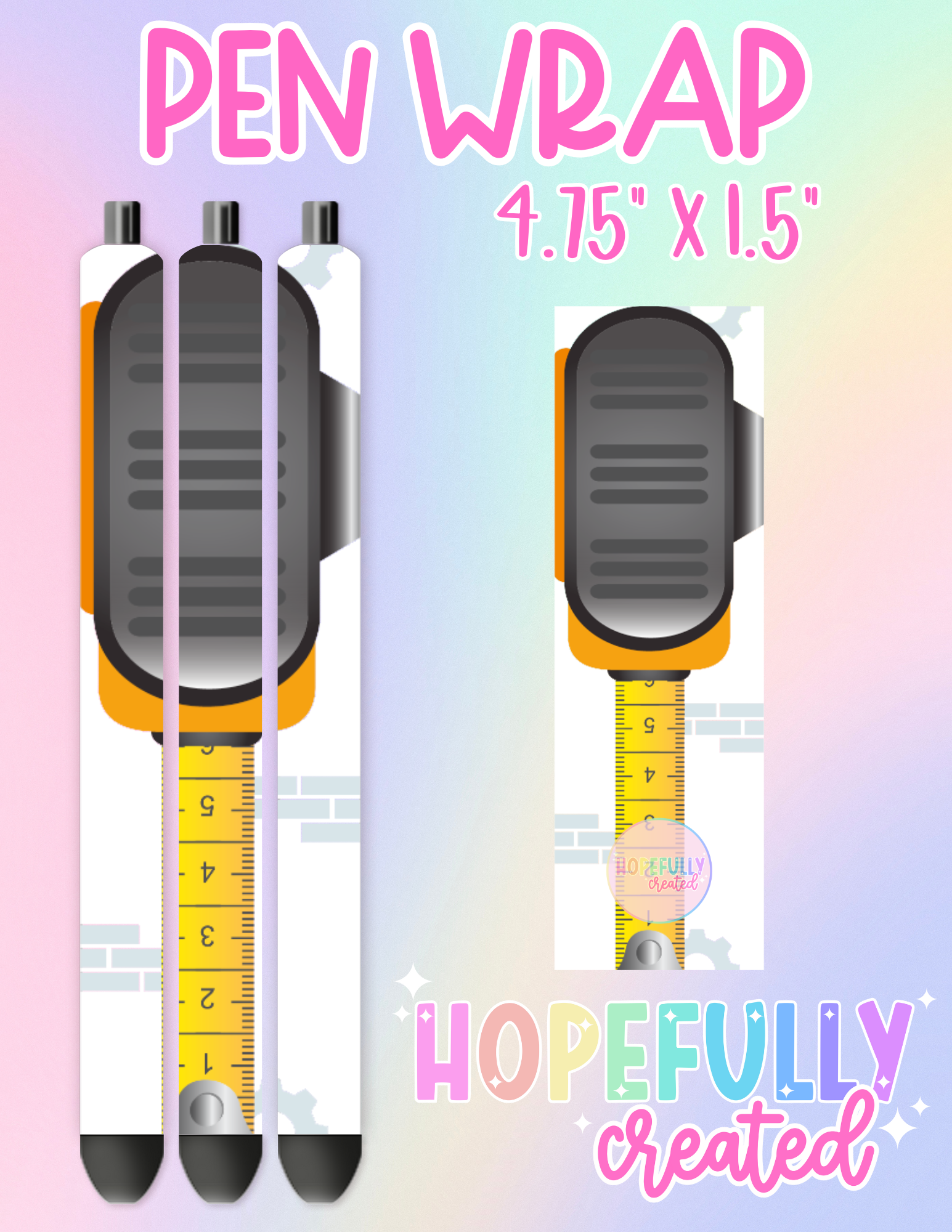 Tools Pen Wrap-3186 – Hopefully Created