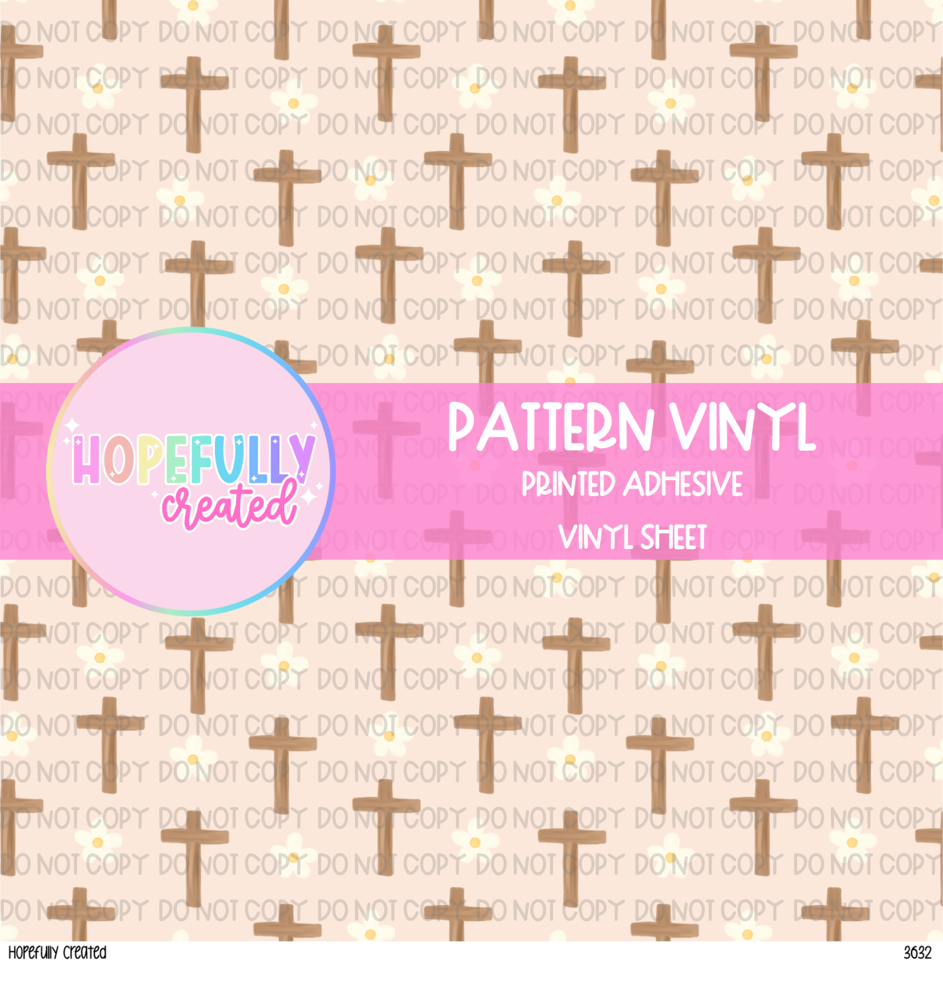 Cross Vinyl Collection - 3632 – Hopefully Created