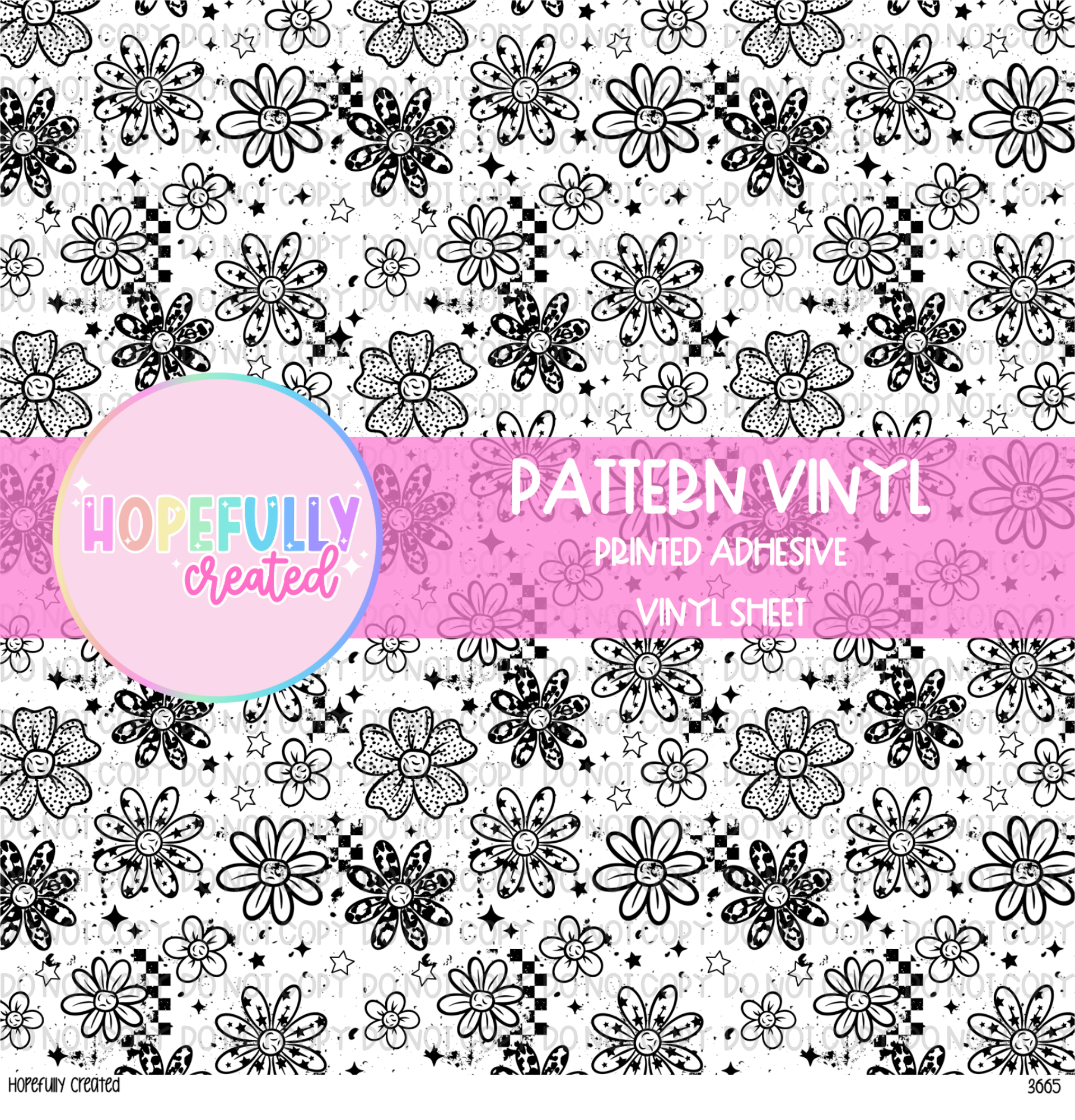 Floral Vinyl Collection - 3605 – Hopefully Created