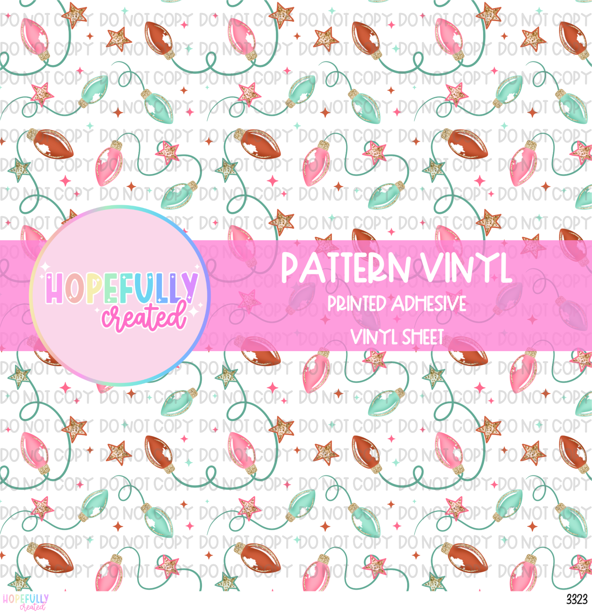 Christmas Lights Vinyl Collection - 3323 – Hopefully Created